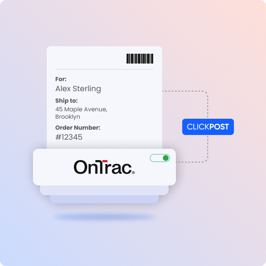 OnTrac API Integration and Tracking with ClickPost